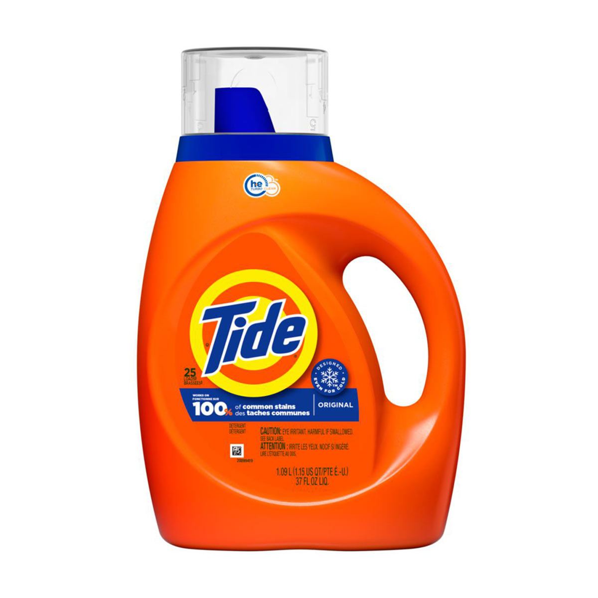 Tide HE Compatible Liquid Laundry Detergent - Original, 25 loads - 37 fl oz