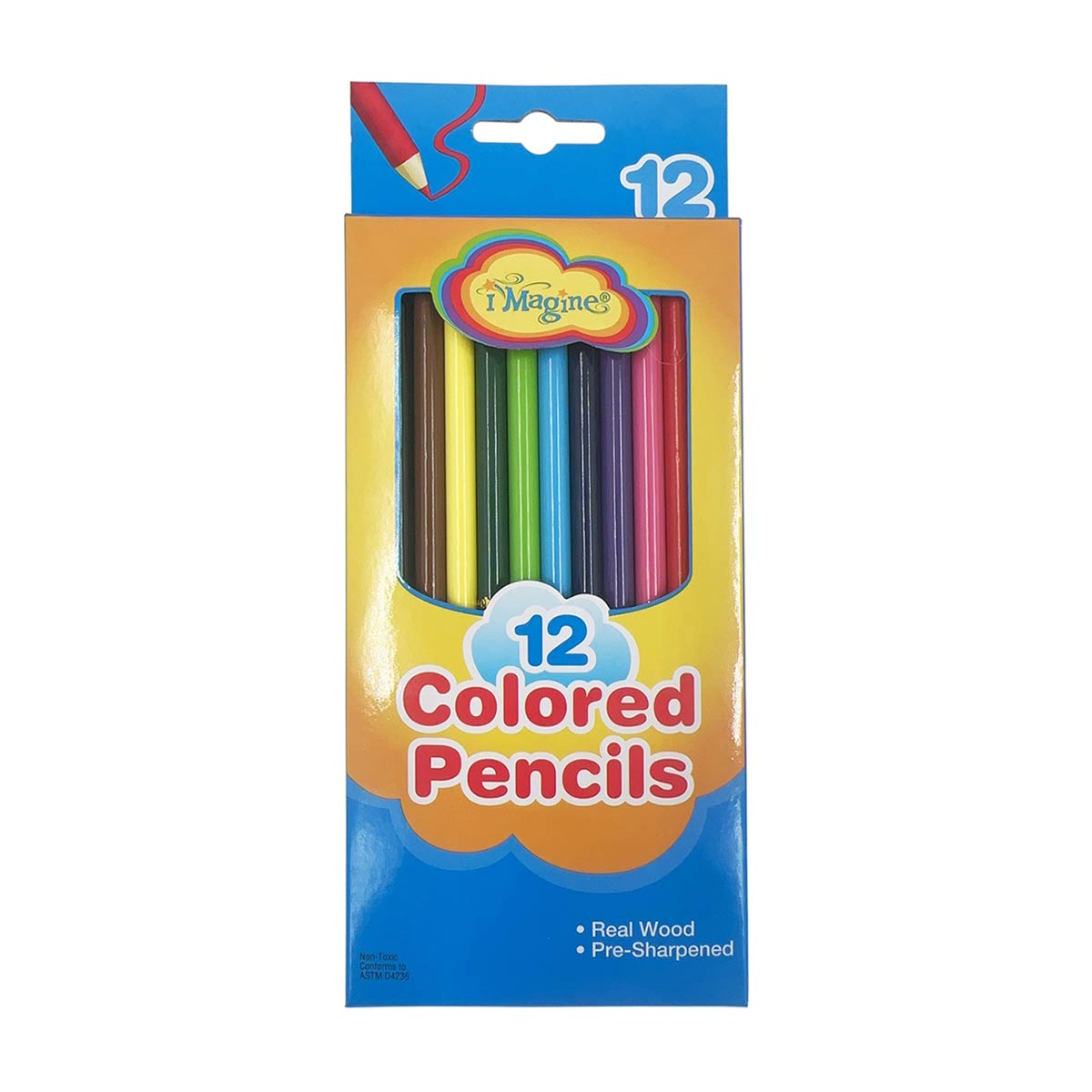 Imagine Colored Pencils, 12 ct
