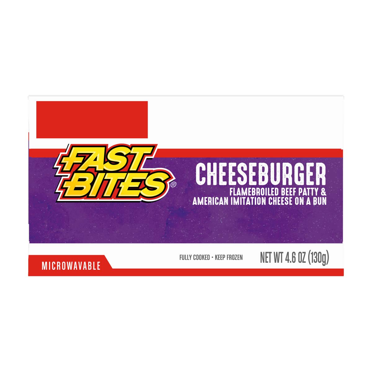 Buy Fast Bites® Flamebroiled Beef Cheeseburger, 4.6 oz (Frozen) from ...