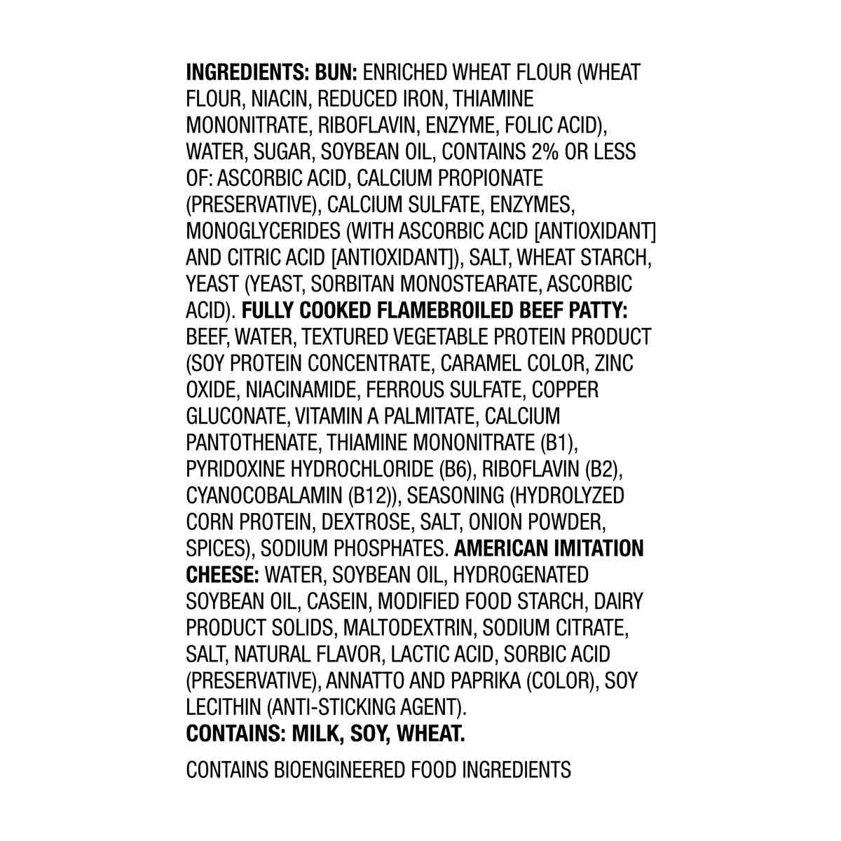 Buy Fast Bites® Flamebroiled Beef Cheeseburger, 4.6 oz (Frozen) from ...