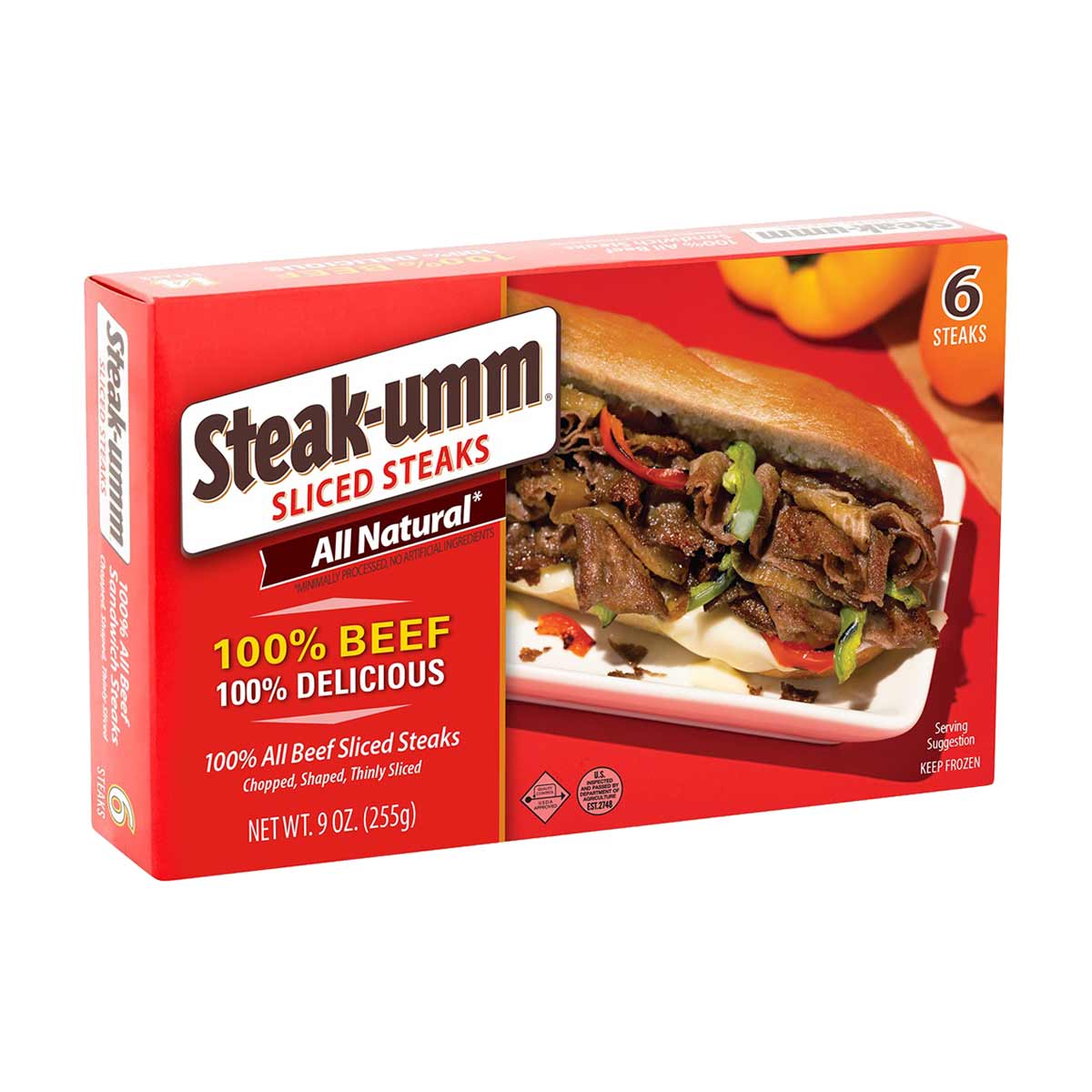 Buy Steak-Umm Steak, Sliced, 9 oz from Dollar General - Instore