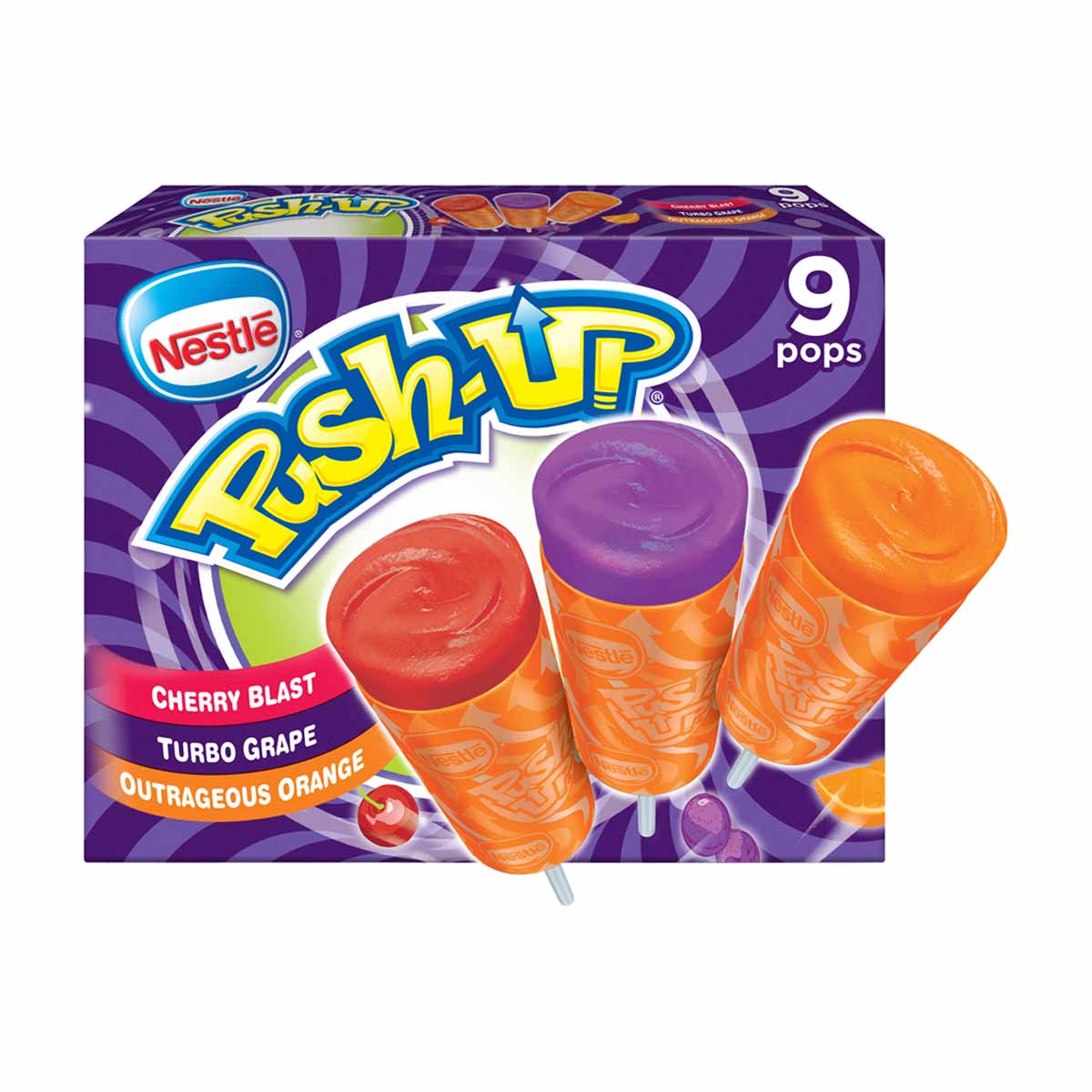 Buy Nestlé Push-Up Frozen Dairy Dessert Pops, Variety Pack, 9 ct from ...