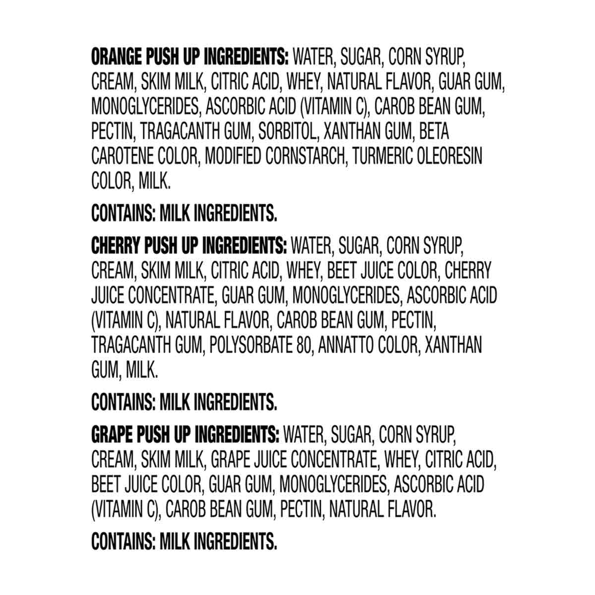 Buy Nestlé Push-Up Frozen Dairy Dessert Pops, Variety Pack, 9 ct from ...