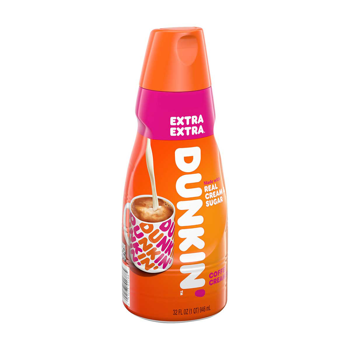 Buy Dunkin' Extra Extra Coffee Creamer, 32 FL OZ Bottle from Dollar ...