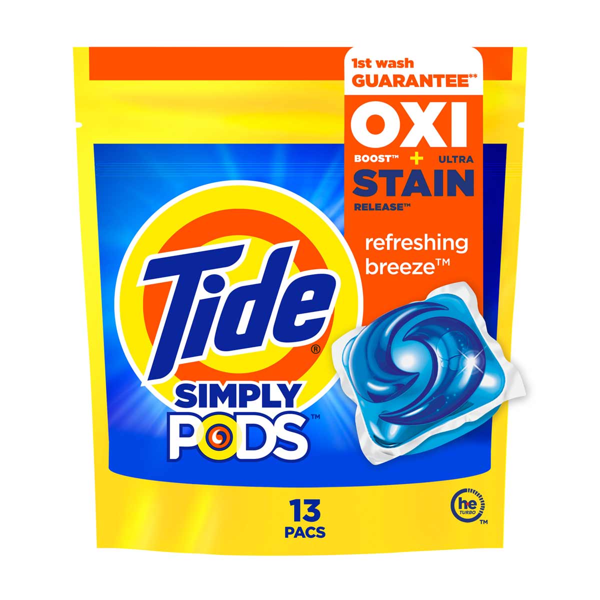 Buy Tide Simply PODS Oxi + Ultra Stain Release Liquid Laundry Detergent ...