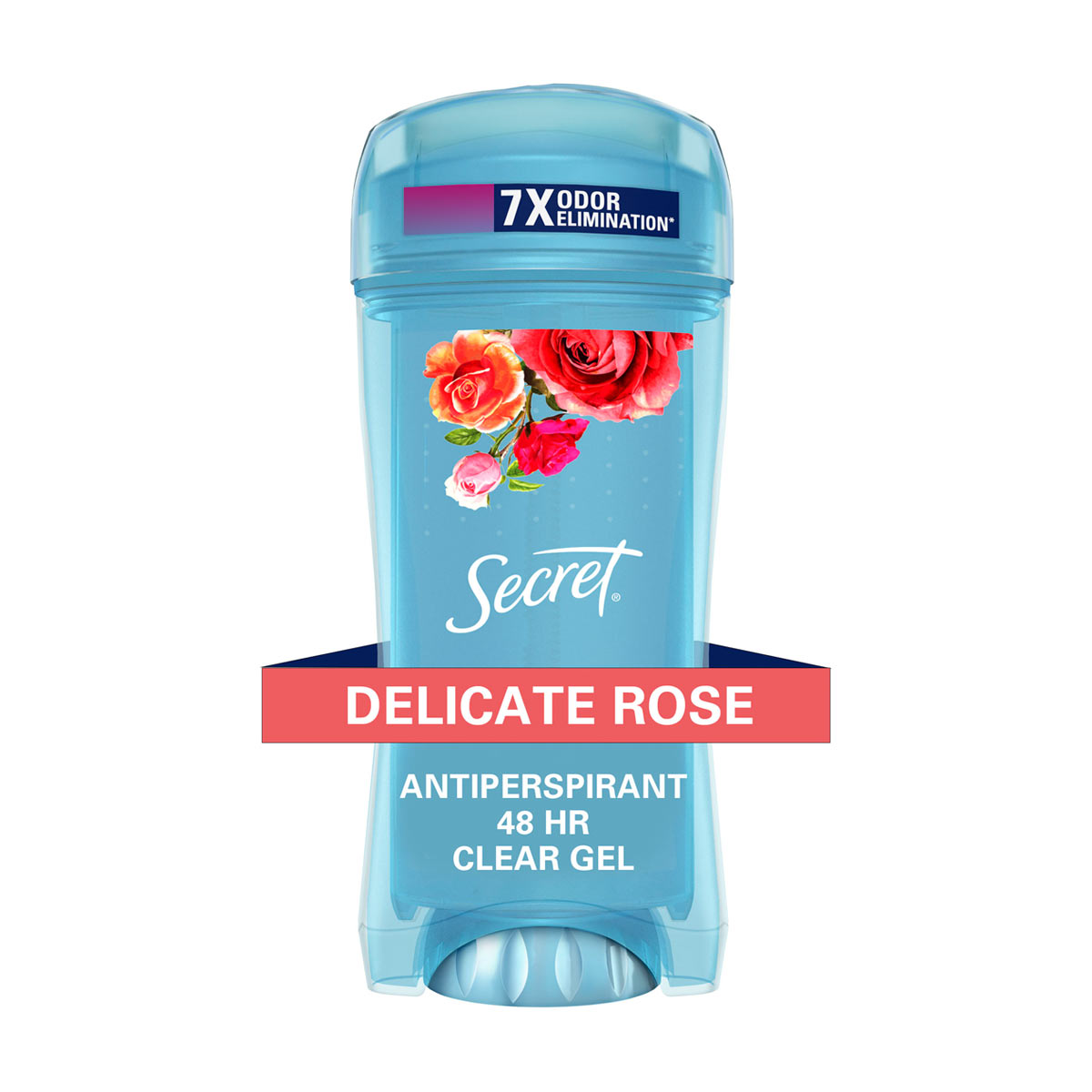 Secret Fresh Clear Gel Antiperspirant Deodorant for Women, Delicate ...
