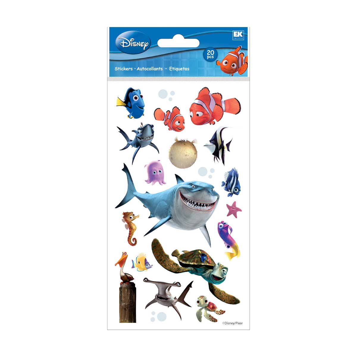 EK Success Disney Stickers, Assorted