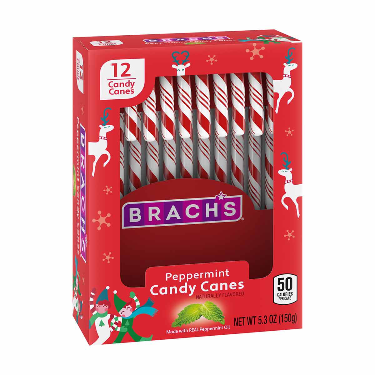 Buy Brach's Peppermint Candy Canes, 5.3 oz - 12 ct from Dollar General ...