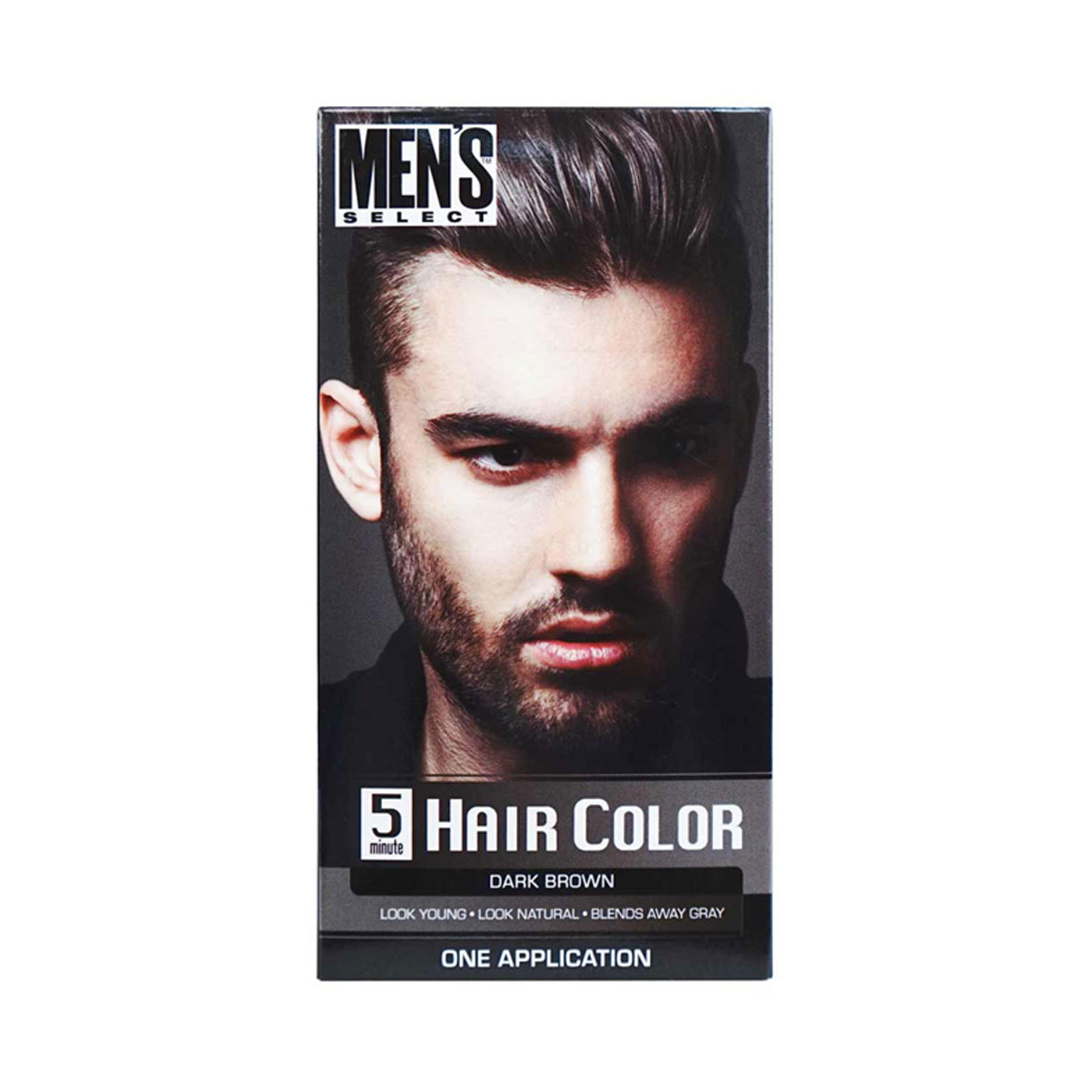 Men’s Select 5 Minute Hair Color, Dark Brown, 1 Application
