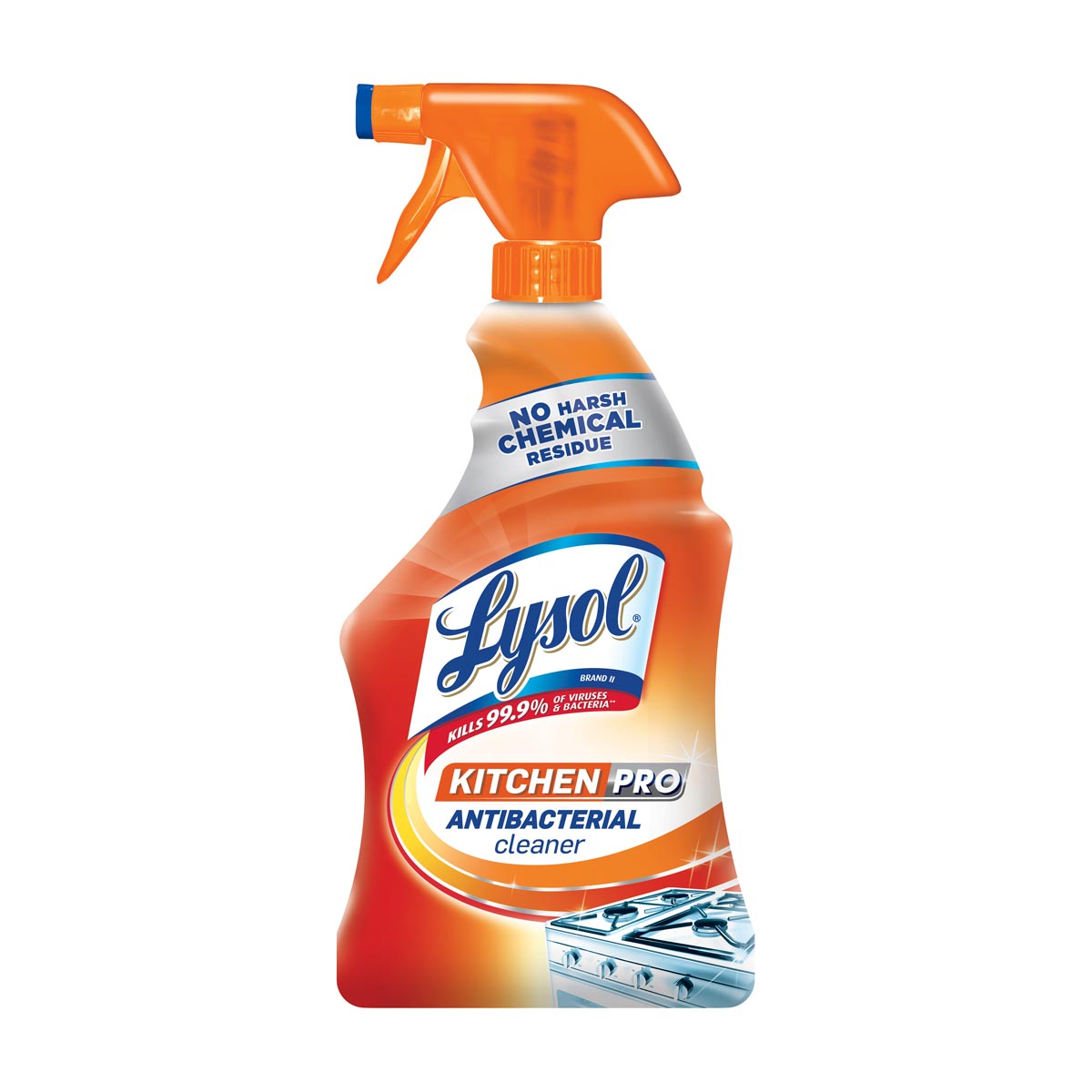 Buy Lysol Pro Kitchen Spray Cleaner and Degreaser, Citrus Scent, 22 fl ...