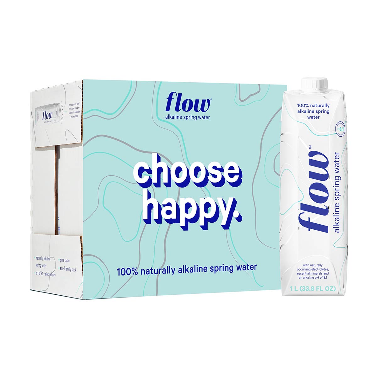 Flow Alkaline Spring Water - Original, 16.9 fl oz