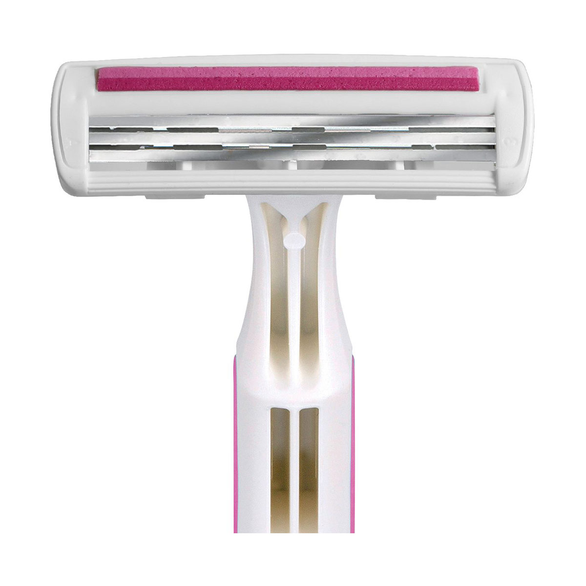 BIC Silky Touch 3 Disposable Razors for Women, 3 Blades With Moisture ...