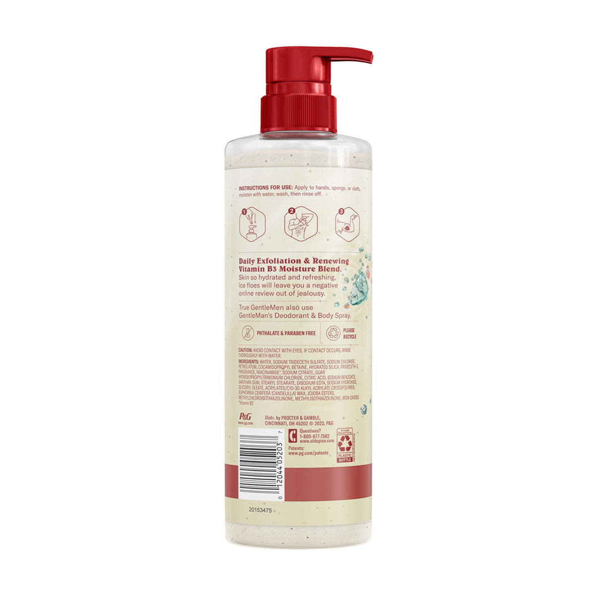 Buy Old Spice Gentleman's Blend Exfoliating Body Wash, Himalayan Sea ...