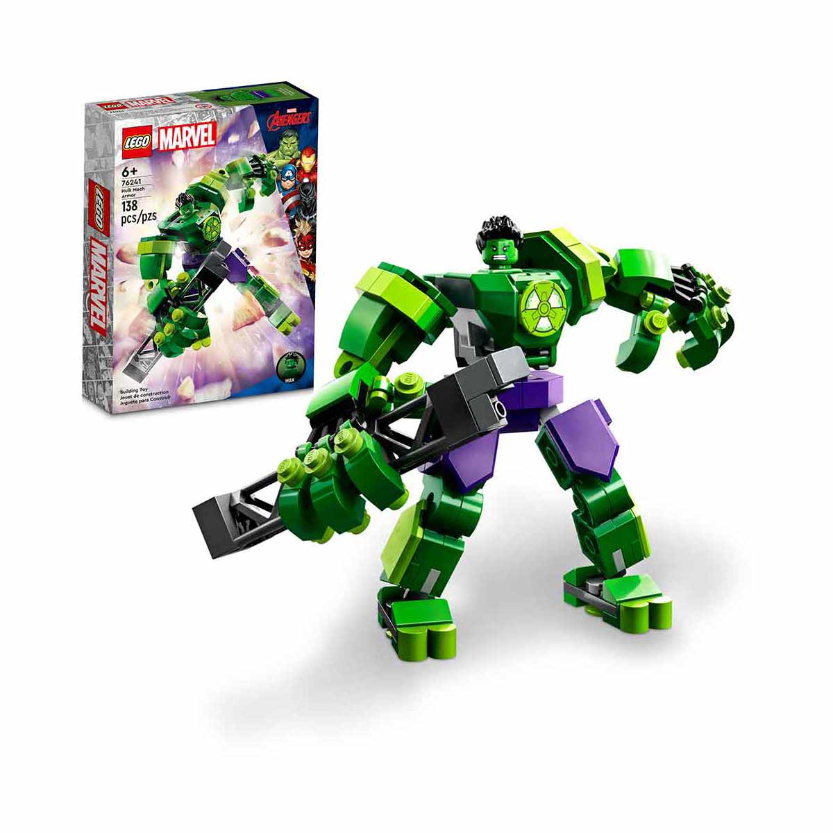Buy LEGO Marvel Hulk Mech Armor Set 76241 from Dollar General - Instore