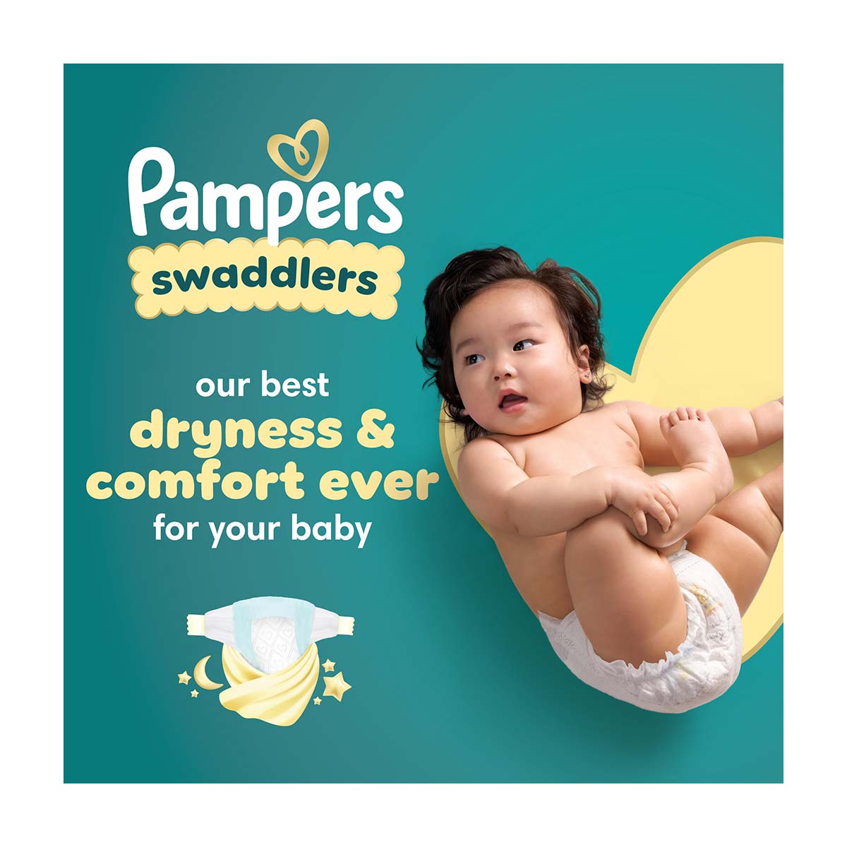 Buy Pampers Swaddlers Diapers - Size 5 (27+ lbs), 19 Count, Ultra ...