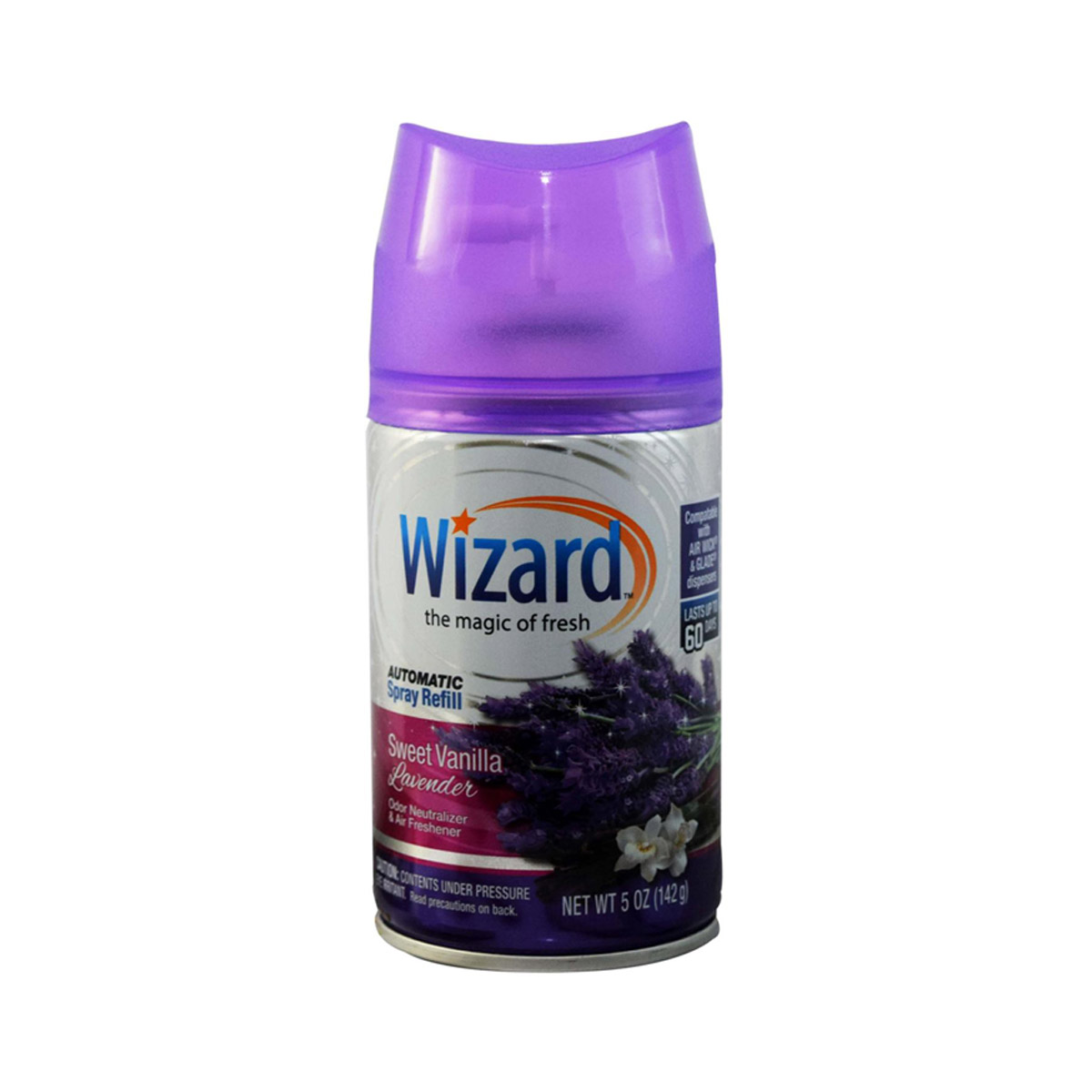 Wizard Automatic Spray Refill, Sweet Vanilla, 5 oz