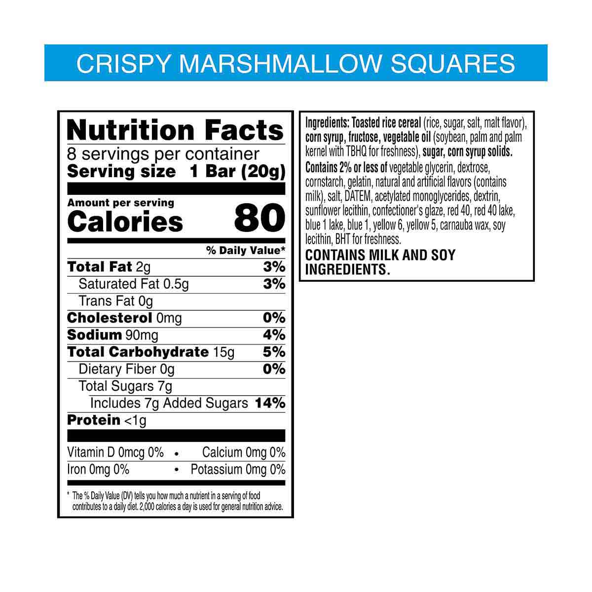 Buy Rice Krispies Treats Crispy Marshmallow Squares Sonic and Shadow ...